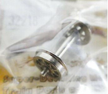 Precision Scale Co. 32218 HO Wheel Set 36"" Wheels, 8-Spoke, Blunt Axle ...