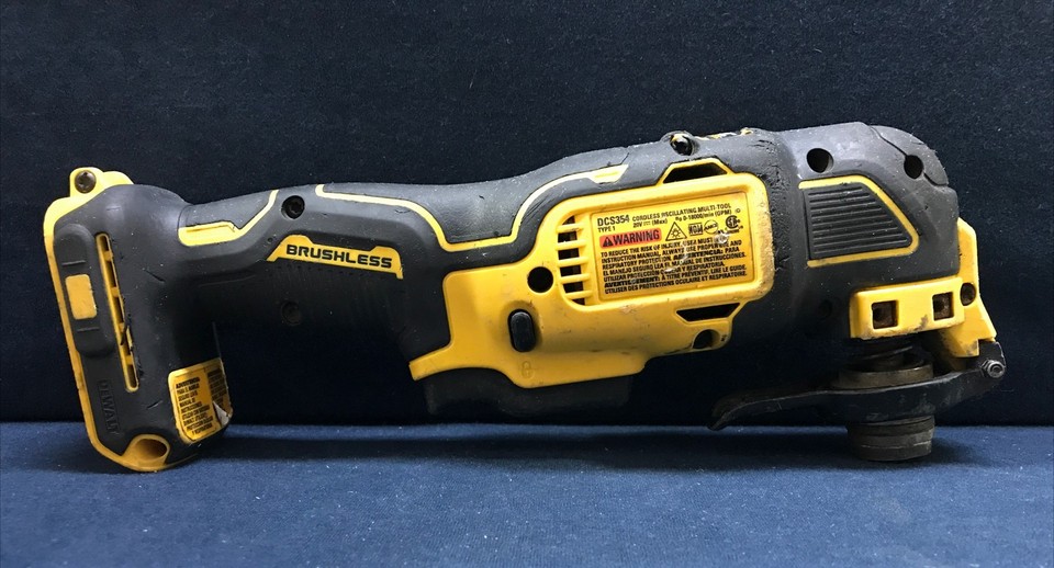 DeWalt DCS354B Brushless 20V MAX Li-Ion Cordless Oscillating Multi-Tool ...