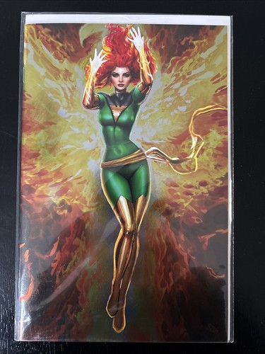 Phoenix #1 Unknown Comics Nathan Szerdy Virgin Foil SDCC Exclusive ...