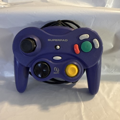 SuperPad Indigo Purple Interact for Nintendo GameCube Console Video ...