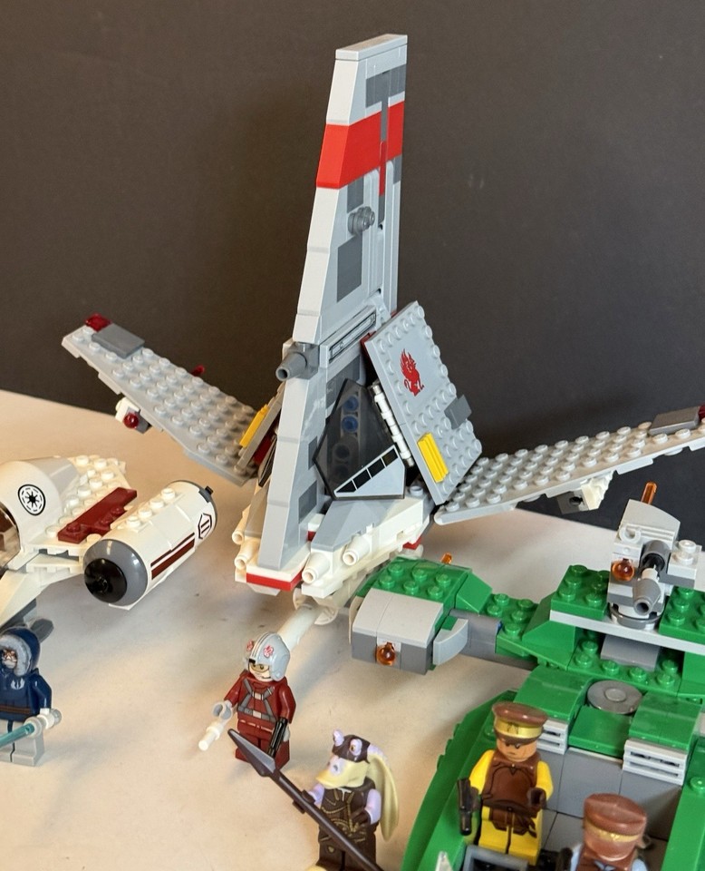 Lego Star Wars Lot T-16 Skyhopper Flash Freeco Speeder 8085 75091 75081 ...