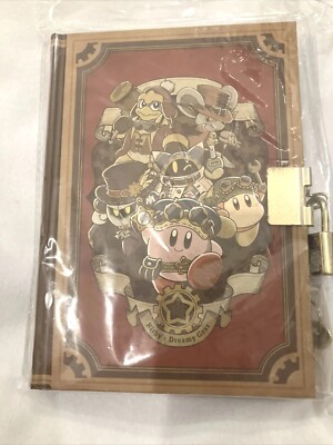Kirby Hard Cover Notebook With Key Diary Planner New | eBay