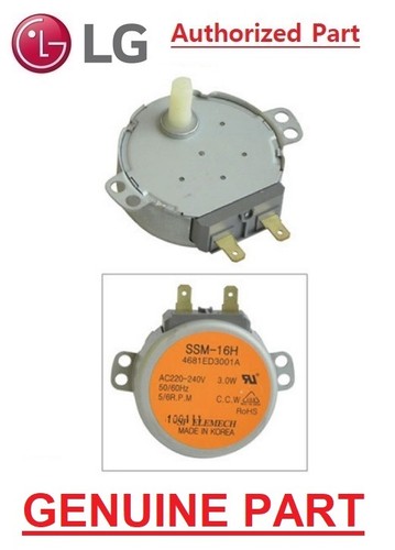 LG Dishwasher Spray Arm Motor DIVERTOR MOTOR #4681ED3001A / 4681ED3001D ...