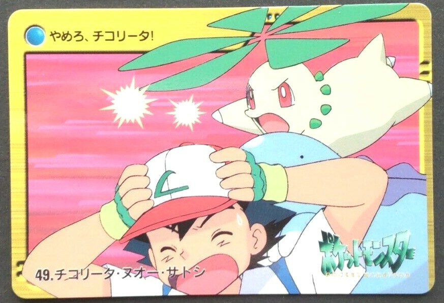 Pokemon Ash E Chikorita