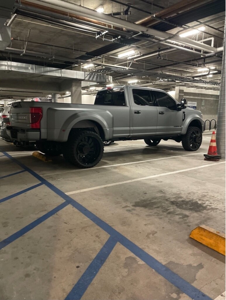 26” Turbinata Forgiato Dually Rims 10 Lug Came Off A Ford F450! Blow ...