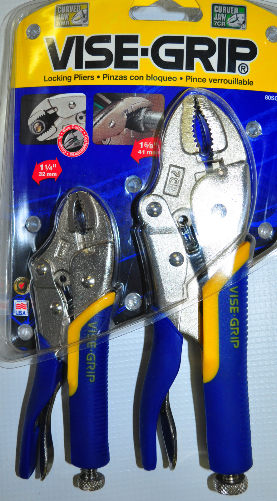 VISE-GRIP The Original 7cr 5wr Made in USA With Non-slip Rubberized ...