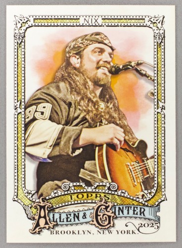 2025 Topps Allen & Ginter Drew Nix #255 The Red Clay Strays | eBay