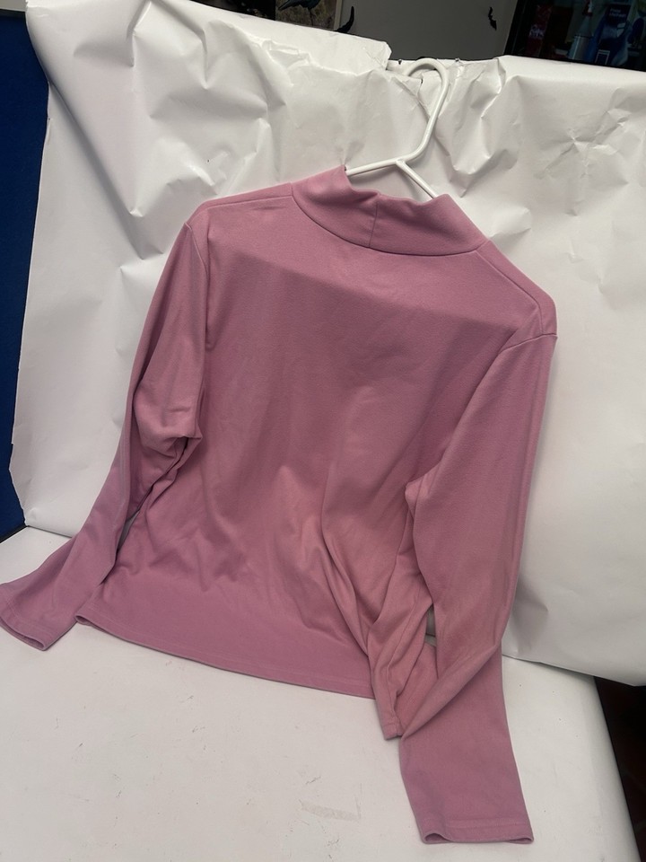 Unbranded Women Pink Long Sleeve Turtleneck XXL | eBay