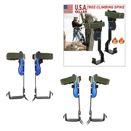 Tree Climbing Spike Set Hand Ascender Rock Climbing Tree Arborist ...