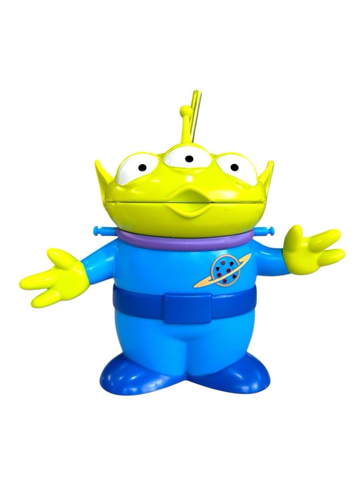 Disney Parks Pixar Toy Story Little Green Men Alien Sipper Cup WITH ...