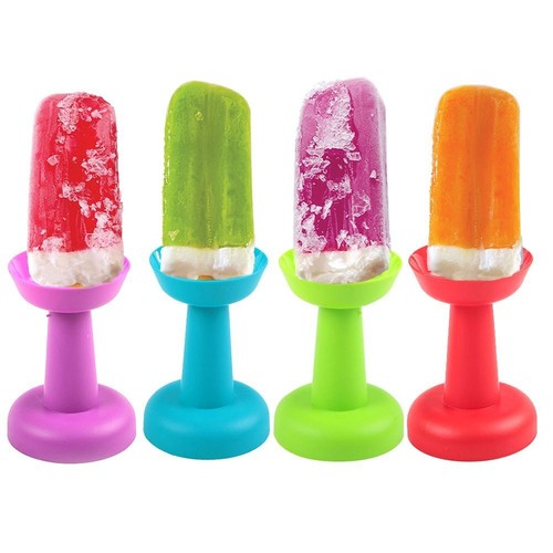 Double Anti-flow Ice Pop Guard Ice Cream Bracket Drip Proof Popsicle ...
