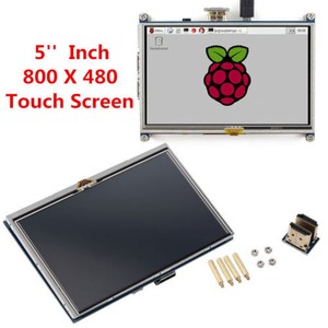 5" inch GPIO Touch Screen LCD Monitor Display for Raspberry Pi Mode A+ ...