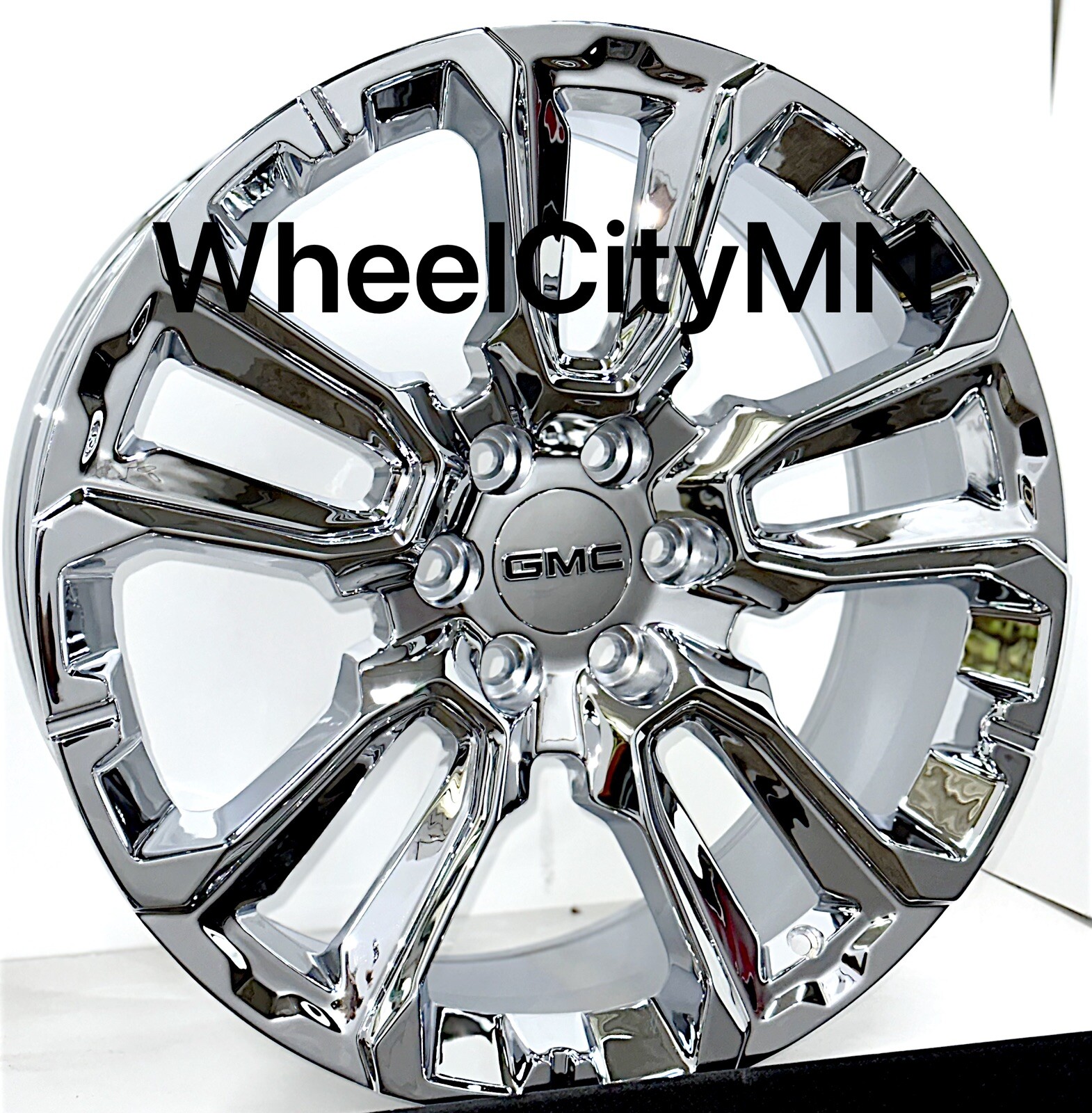 22” chrome OE 84582669 replica wheels fits GMC Sierra 1500 Denali ...