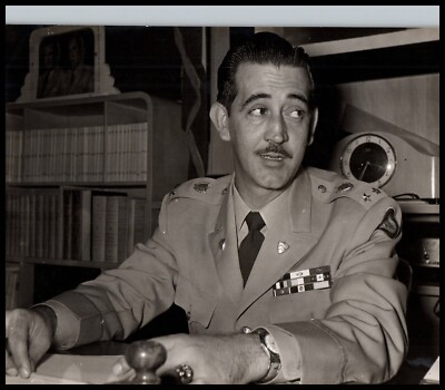 CUBA CUBAN SIM COLONEL ANTONIO BLANCO RICO PORTRAIT ORIGINAL 1950s ...