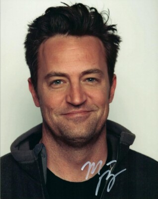 Matthew Perry "Chandler Bing" Friends Autographed 8 x10 Signed Photo ...