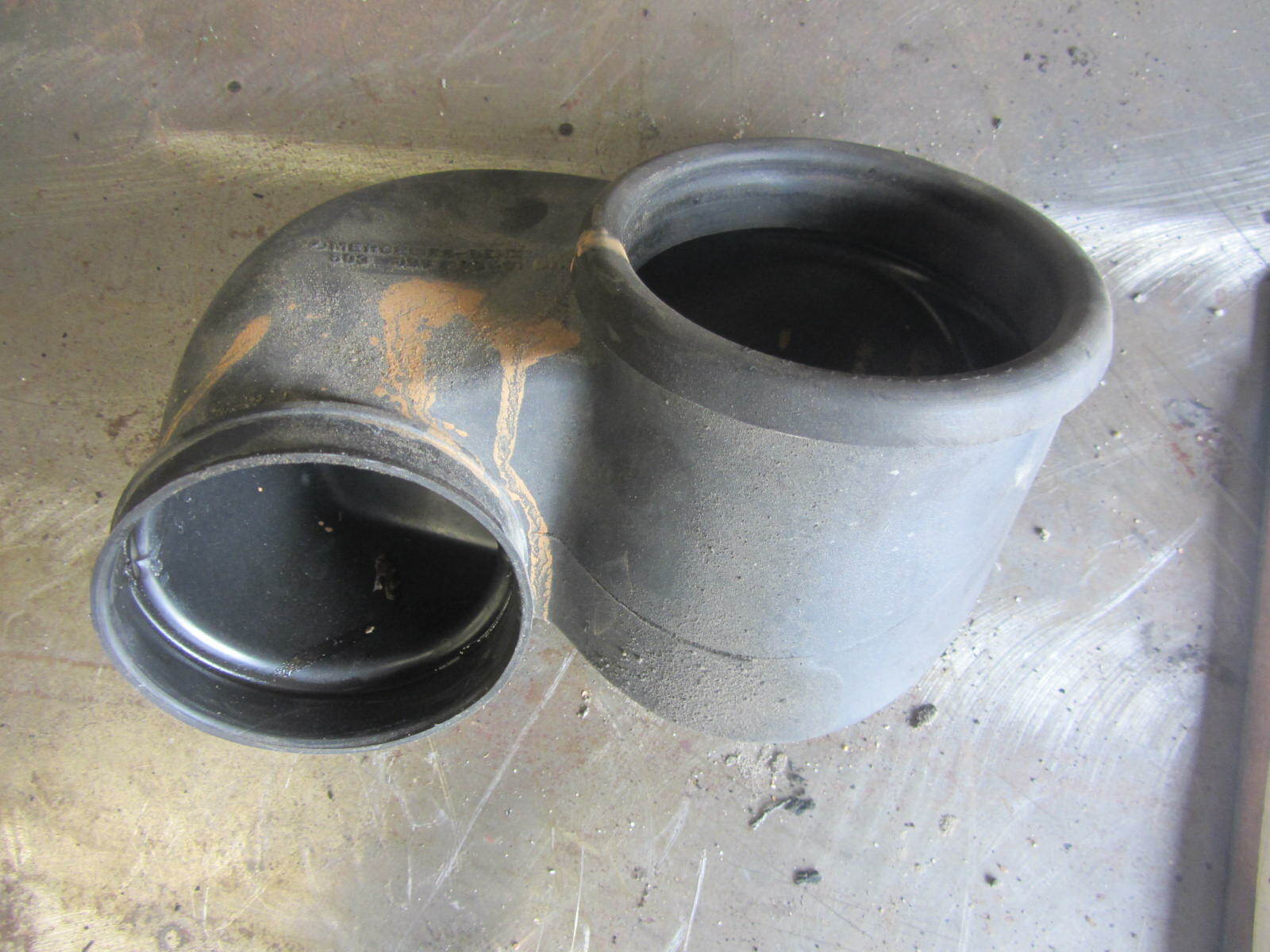 86-91 Mercedes W126 300SDL OM603 OEM Air Intake Hose Tube 6030980301 ...