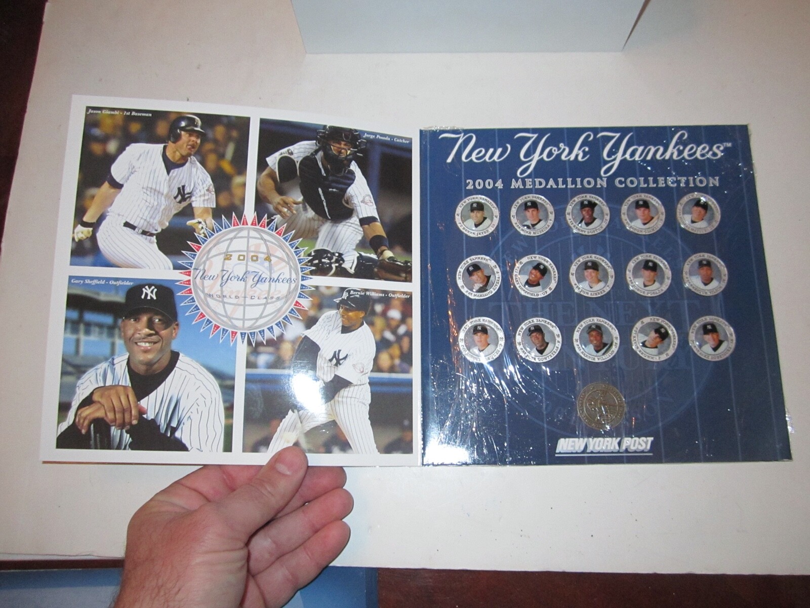 2004 NEW YORK YANKEES MEDALLION COLLECTION - BN6 | eBay