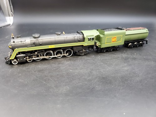 Mehano HO Scale DC Locomotive Canadian National 6060 4-8-2 Bullet Nose ...