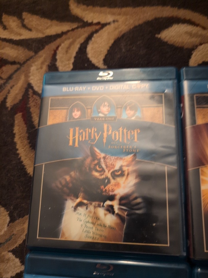 Harry Potter: Complete 8-Film Collection Blu-ray+DVD+Digital (Expired ...