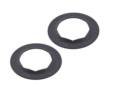 2 pc, 5/8 (.625) Inch Push On Pal Nuts Phosphate + Oil Wheel Retainers ...