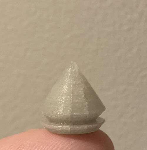 Blue Glow in the Dark Spikes For Crocs, 3D printed pointy charms, 26 ...