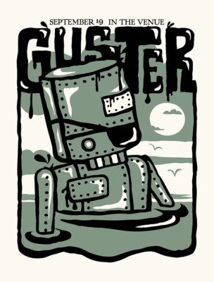 GUSTER CONCERT GIG POSTER 2007 - NEW | eBay