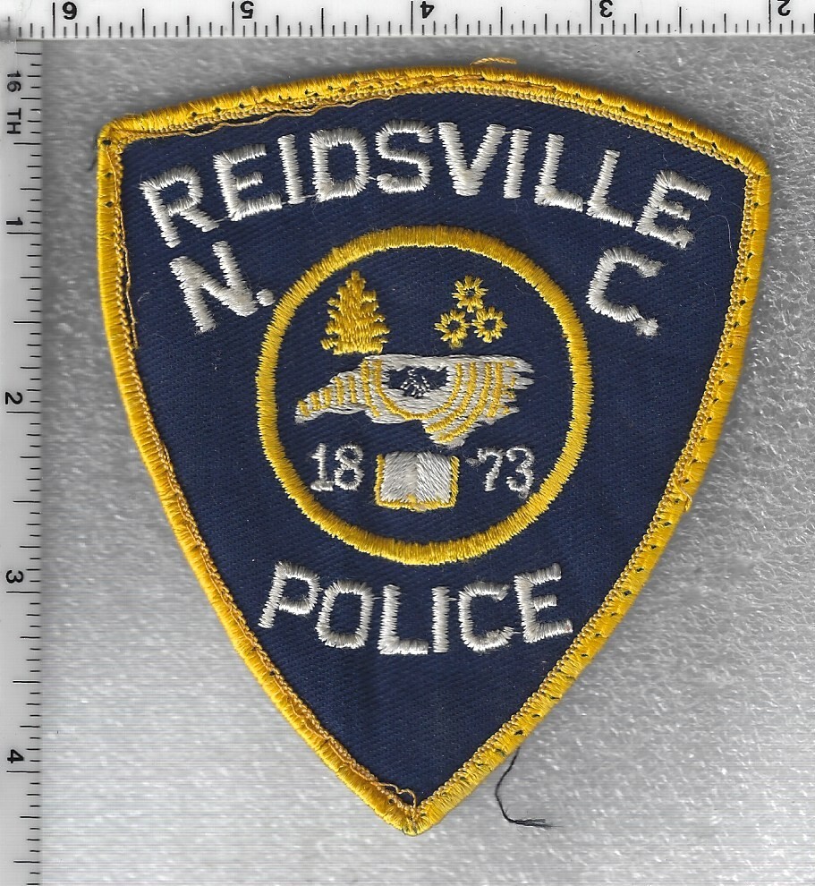 Reidsville Police (North Carolina) Uniform Take-Off Shoulder Patch | eBay