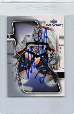 2001/02 MVP #106 Mike Dunham Predators Signed Auto *H702 | eBay