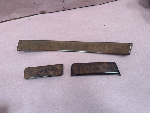 BMW E39 540I 525I 528I 530I M5 Interior Wood Trim Dash 3 Pieces OEM ...