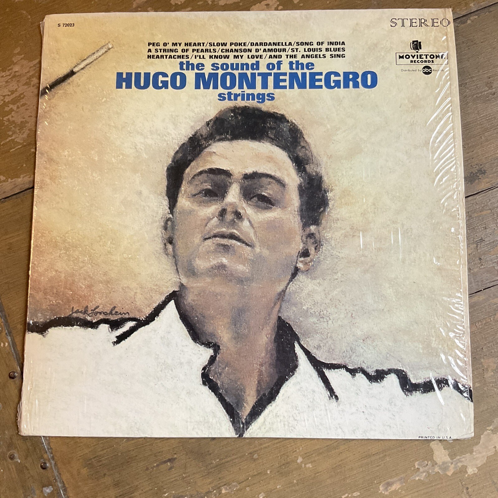 The Sound of the HUGO MONTENEGRO Strings/MOVIETONE STEREO SHRINK NM/NM ...