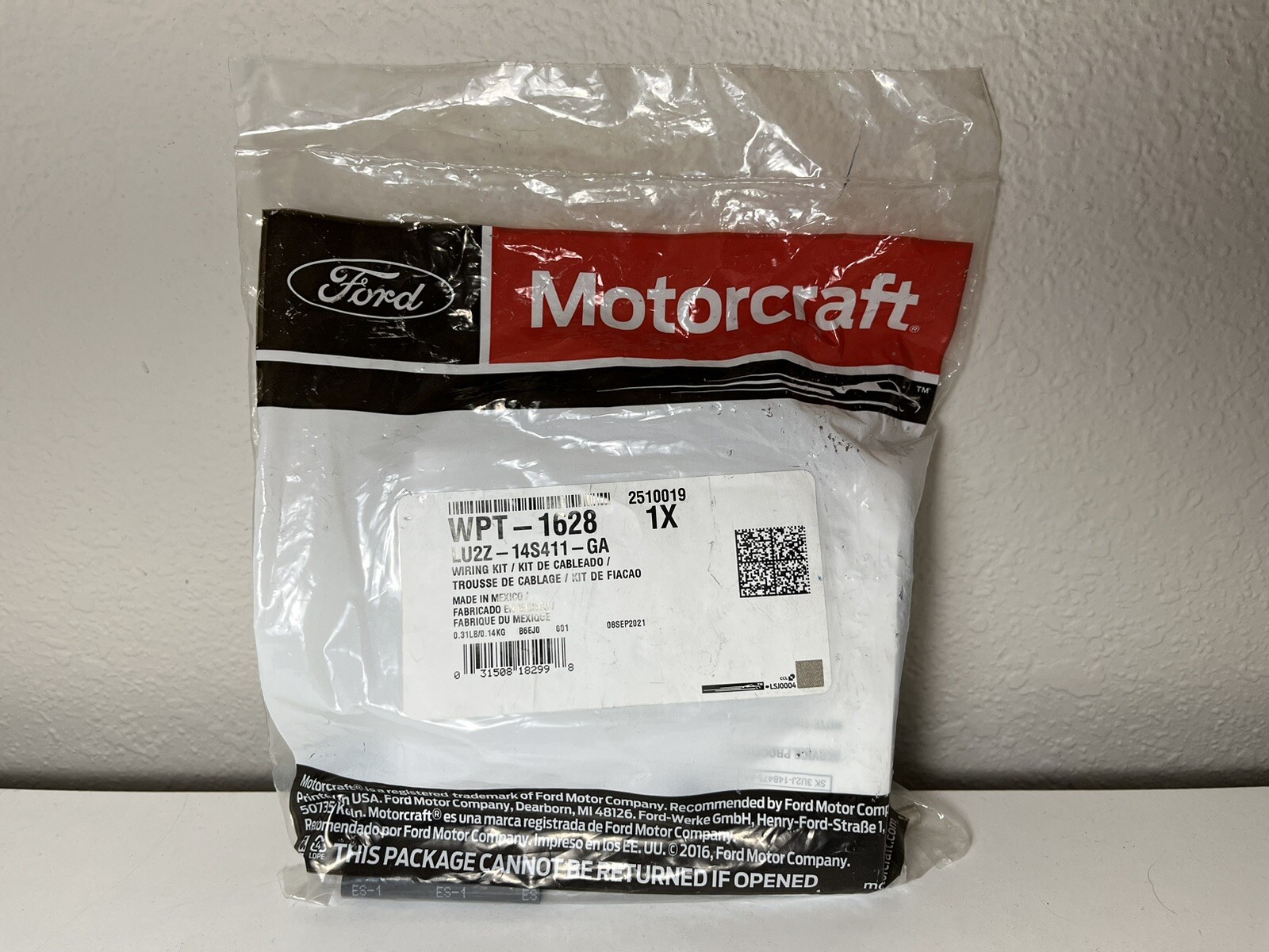 Engine Cooling Fan Motor Connector Motorcraft WPT-1628 for sale online ...