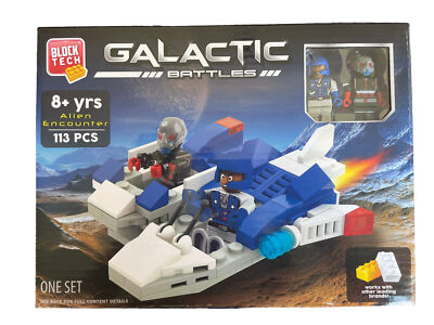 BLOCK TECH Galactic Battles Alien Encounter 113 Pieces *NEW* | eBay