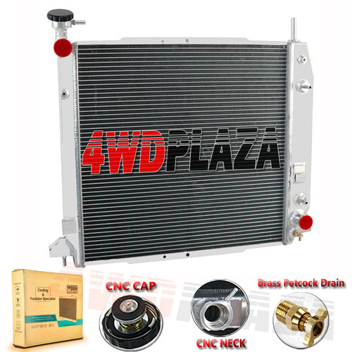 3 ROW Radiator For 2003-08 Holden Rodeo RA Colorado RC Isuzu D-MAX 3.6 ...