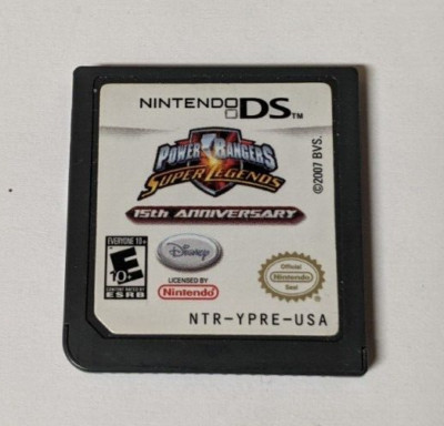 Power Rangers: Super Legends [Nintendo DS - NTR-YPRE-USA] | eBay