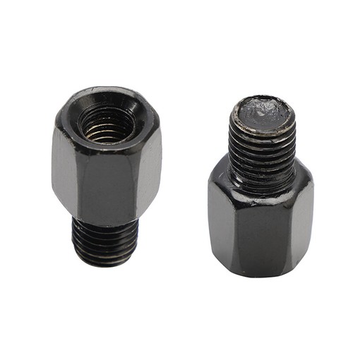 Motorcycle Mirror Adapters Adaptors Right-hand turn 8mm to10mm Reverse ...