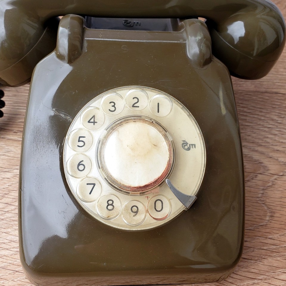 Collectible Antique Rotary Dial Classic Landline ITI Original Vintage ...