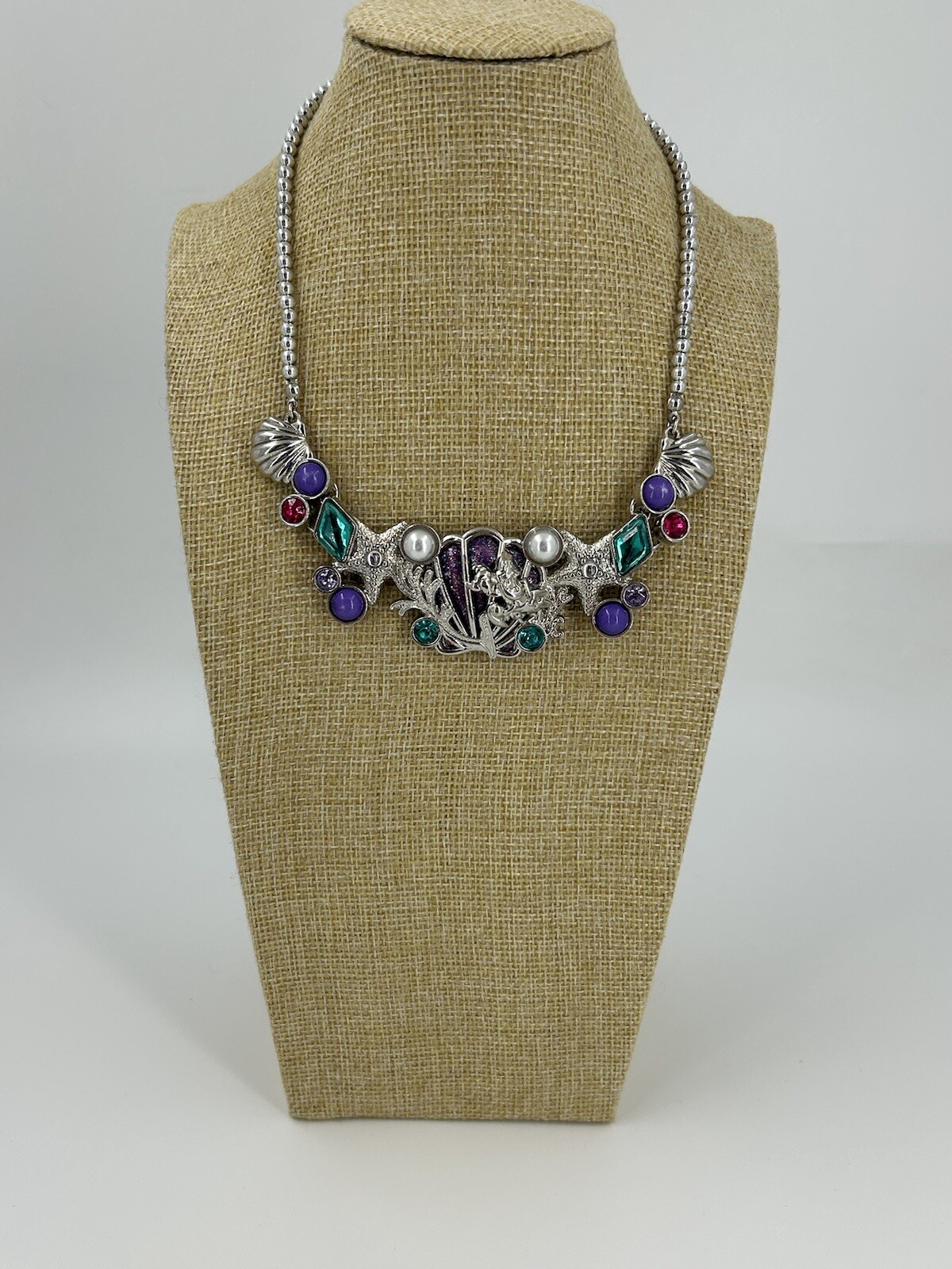 Little Mermaid Euro Disney Princess Necklace Ariel Gi… - Gem