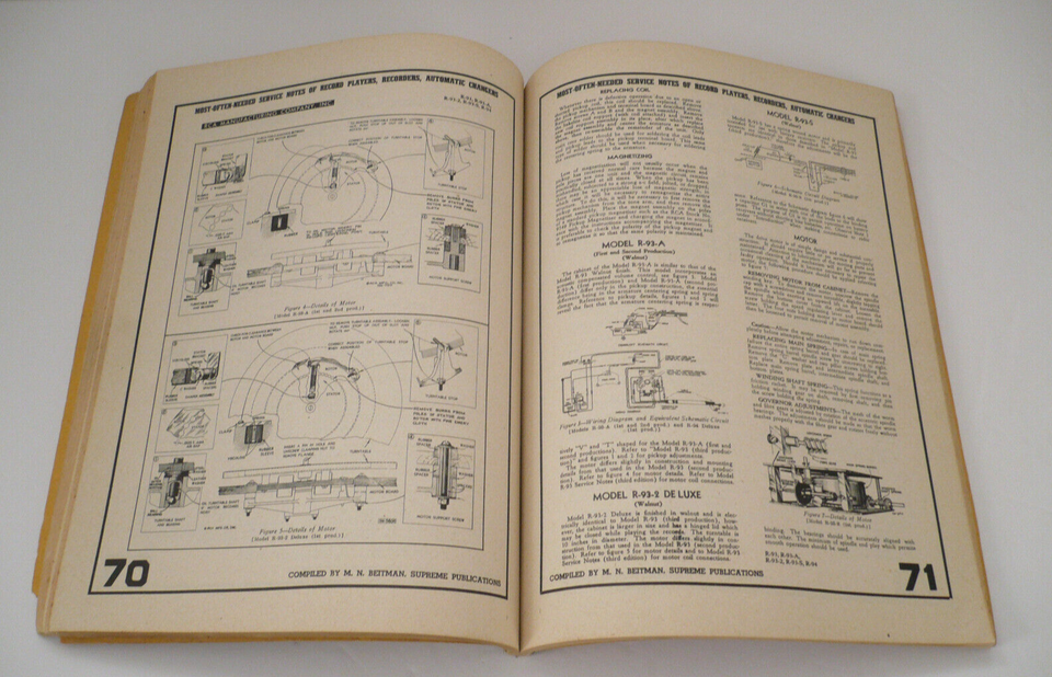 1946 Most-Often-Needed Service Notes on Record Players, Automatic ...