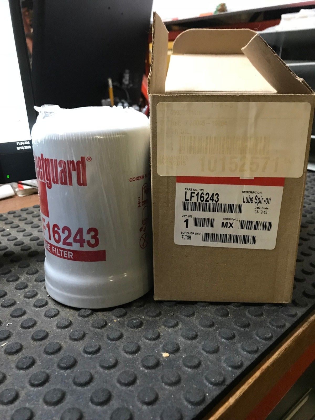 FLEETGUARD LF16243 - cross reference oil filters | oilfilter ...