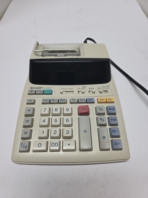 Sharp EL-1801V Printing Calculator Great Condition!!! | eBay
