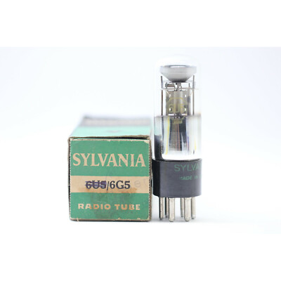 1 X 6U5 / 6G5 SYLVANIA MAGIC EYE TUBE. 1950s. NOS/NIB. RCB114 | eBay