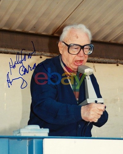 HARRY CARAY HOLY COW CUBS 8x10 PHOTO AUTOGRAPH SIGNED REPRINT | eBay
