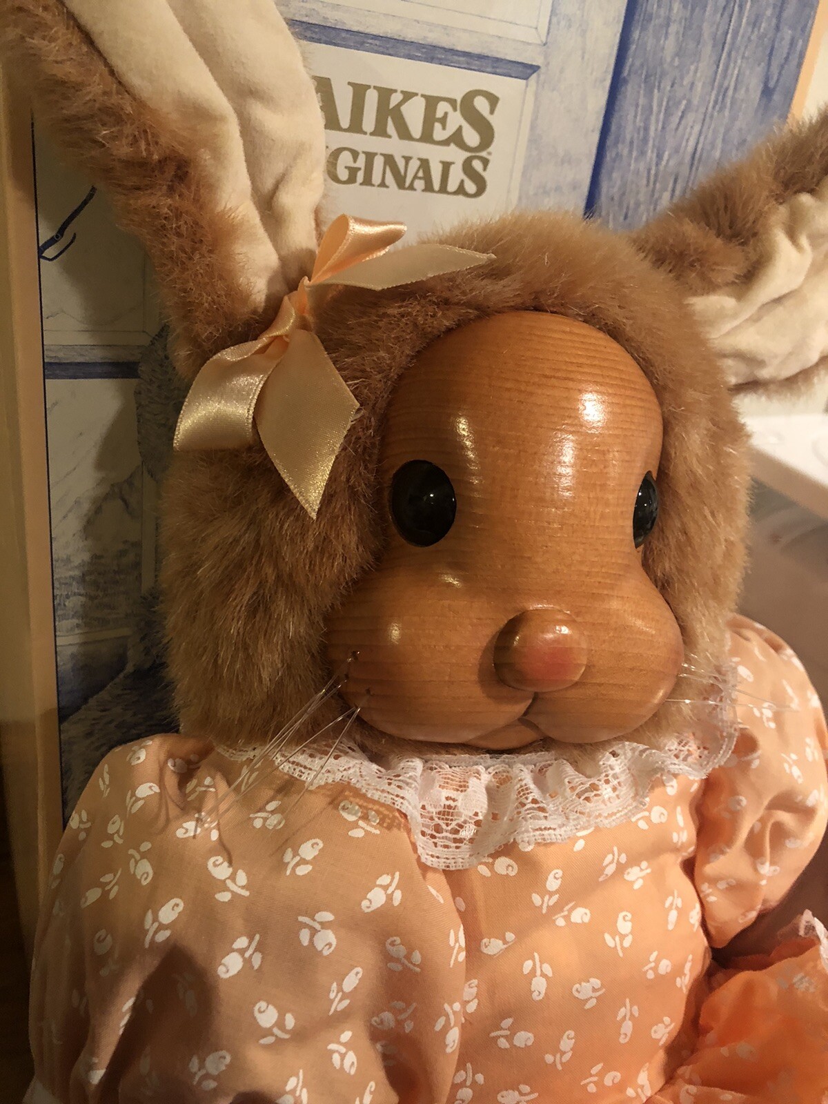 Robert Raikes Aunt Mary Lou Easter Bunny Rabbit Plush Doll w Box & COA ...