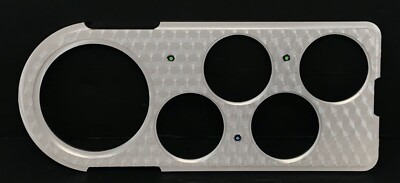 1948 1949 1950 Ford Truck 5 Hole Dash Panel Insert Engine Turned Billet ...