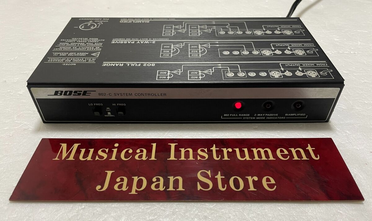 Bose 802-C System Controller for Professional Speakers Used Bose 802-C System Controller for Professional Speakers Used