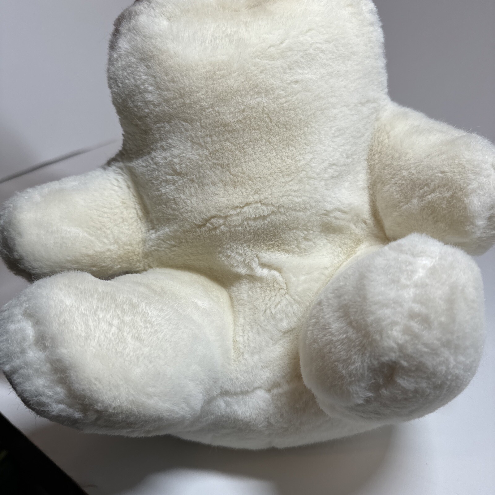 Vintage 1980 Gund White Teddy Polar Bear Plush Snuffles 11” Stuffed ...