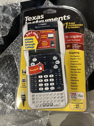 Texas Instruments TI-Nspire Graphing Calculator with TouchPad ...