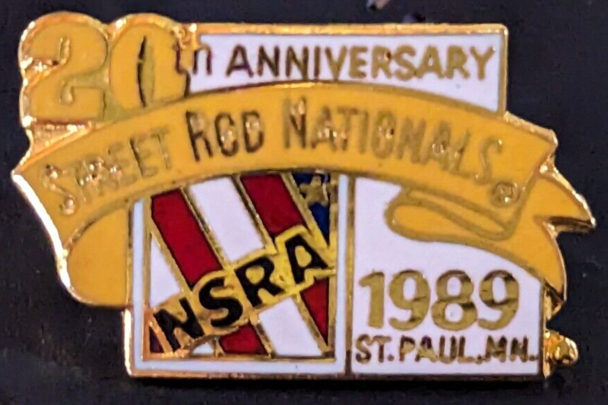 NHRA 1988 Pin Street Rob Nationals St. Paul Minnesota Rare | eBay