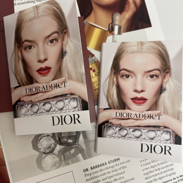 3x Dior Addict Shine Lipstick Sample 0.25 g each - Shade 716 Dior ...