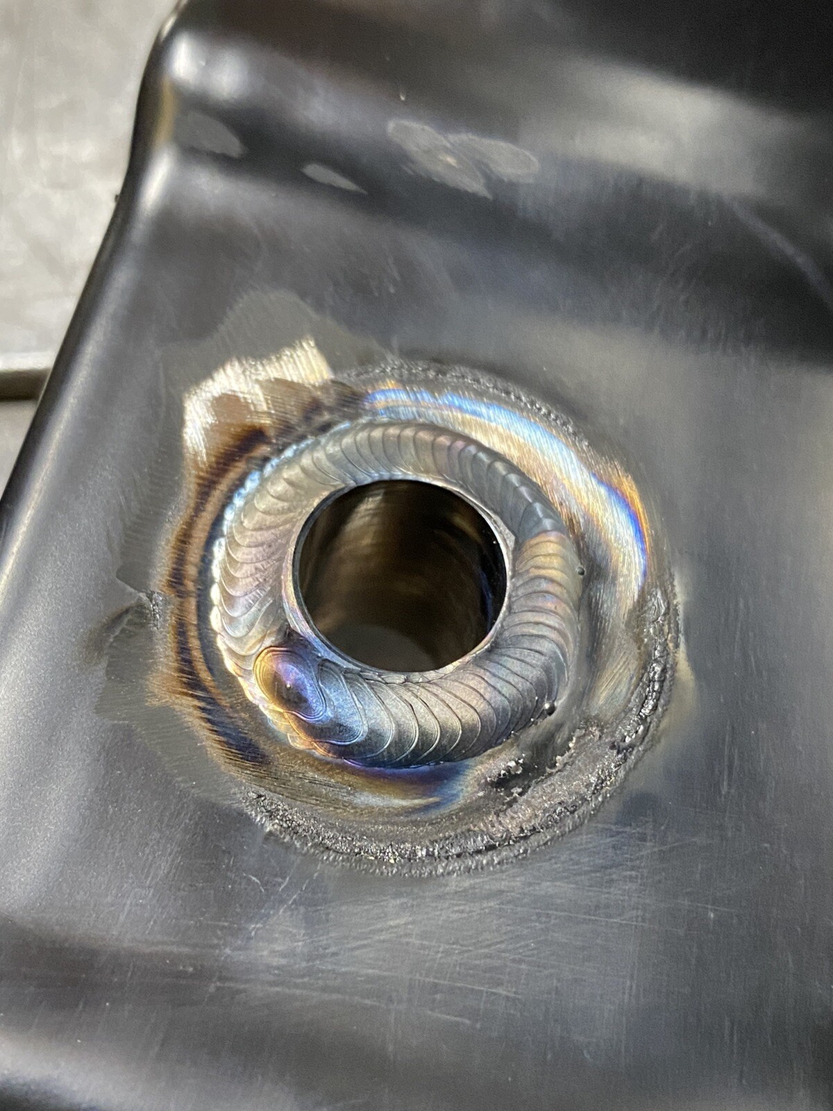 F-Series Turbo Oil Pan 10AN Bung TIG Welded F20 F22 F23 VTEC Honda ...